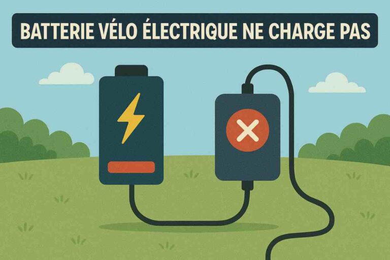 Batterie vélo électrique ne charge plus : 5 solutions efficaces